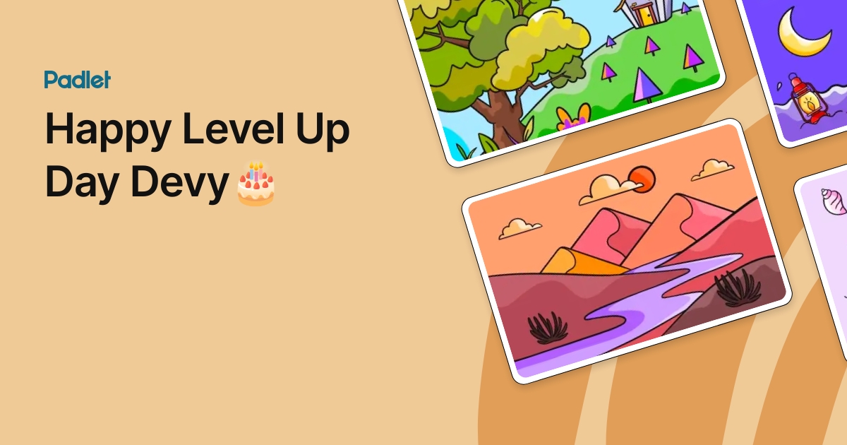 Happy Level Up Day Devy🎂