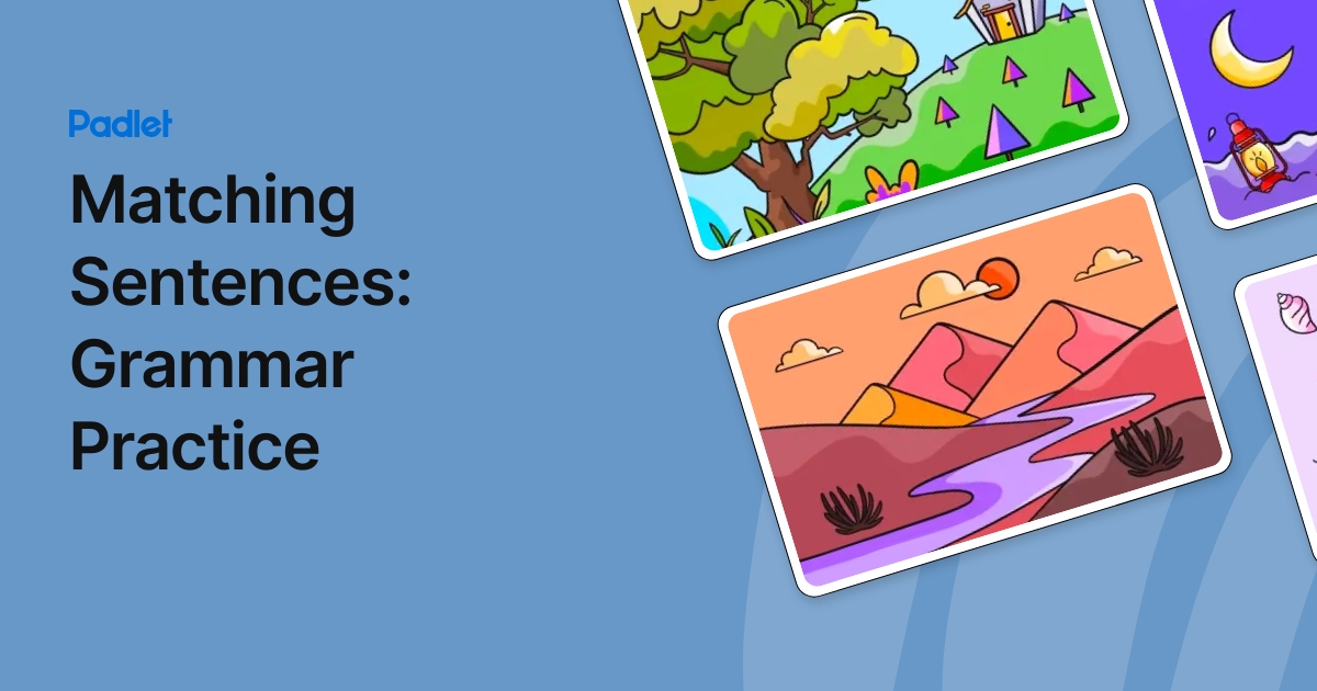 Matching Sentences: Grammar Practice
