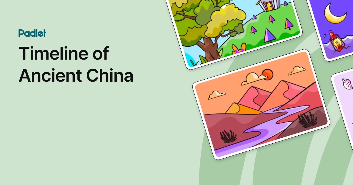 Timeline of Ancient China