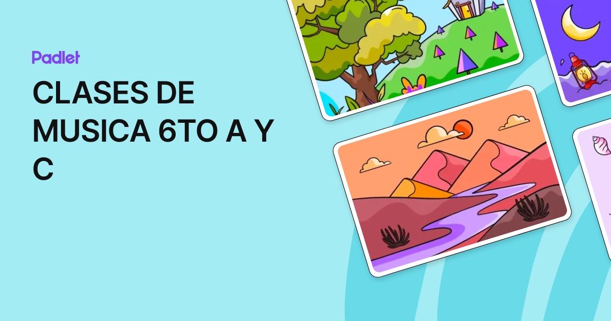 CLASES DE MUSICA 6TO A Y C