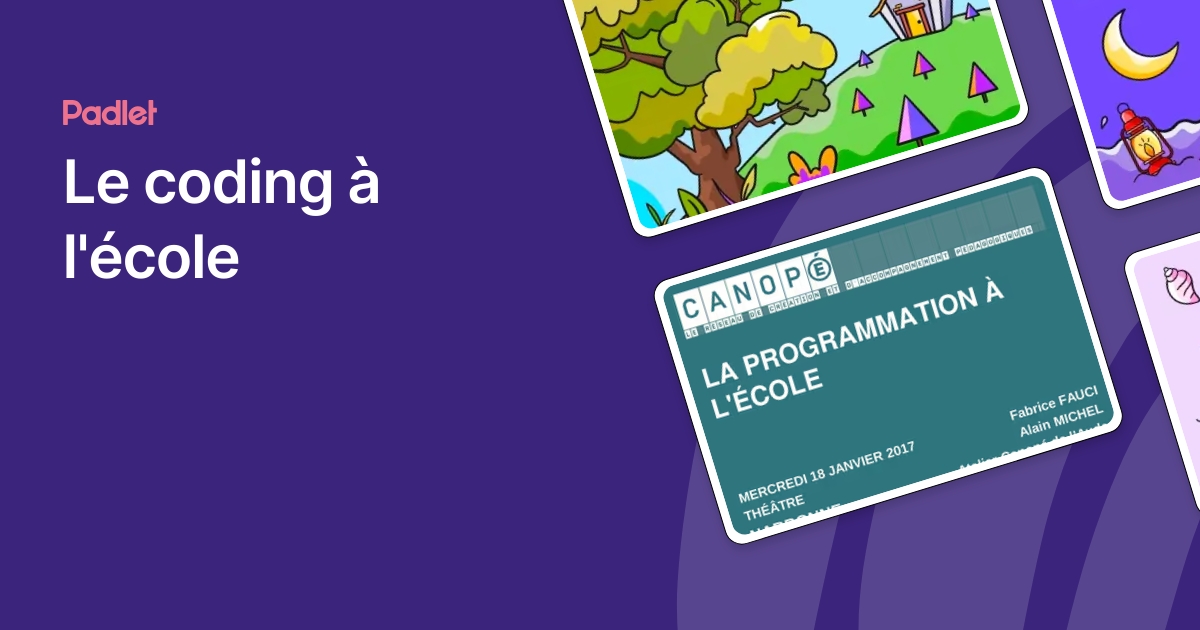Le coding à l'école