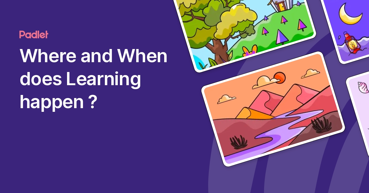 Where and When does Learning happen
