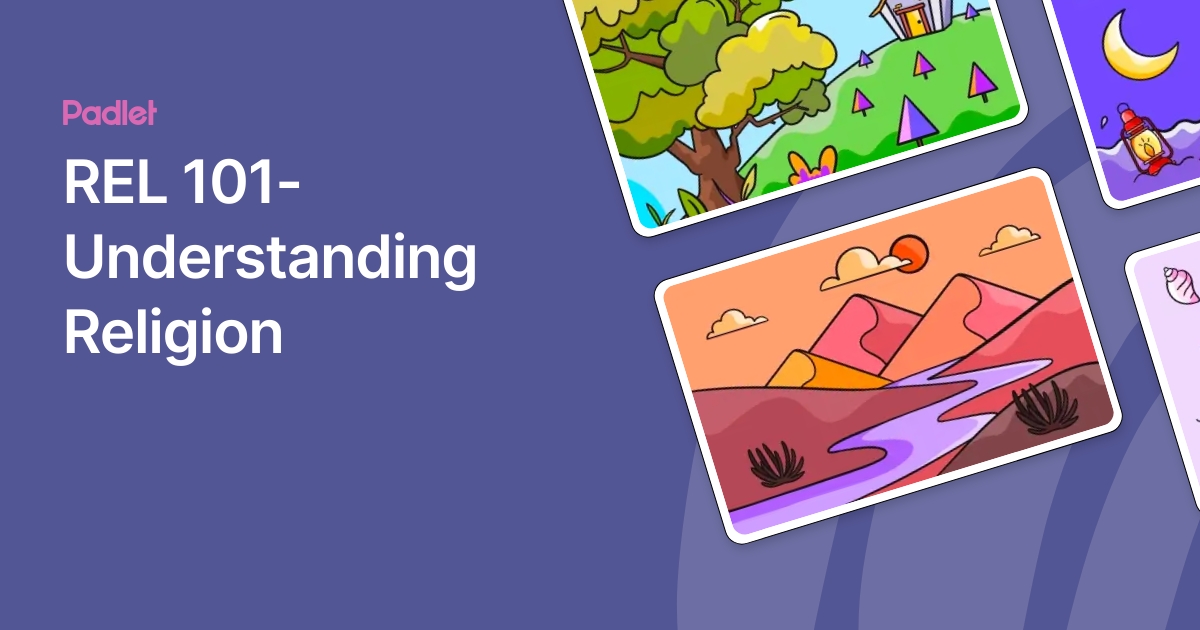 REL 101- Understanding Religion
