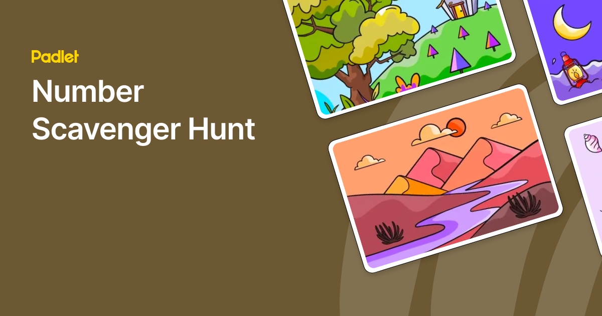 Number Scavenger Hunt