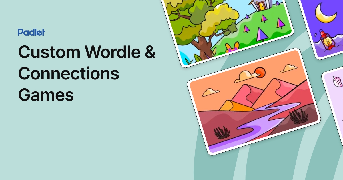 Custom Wordle & Connections Games
