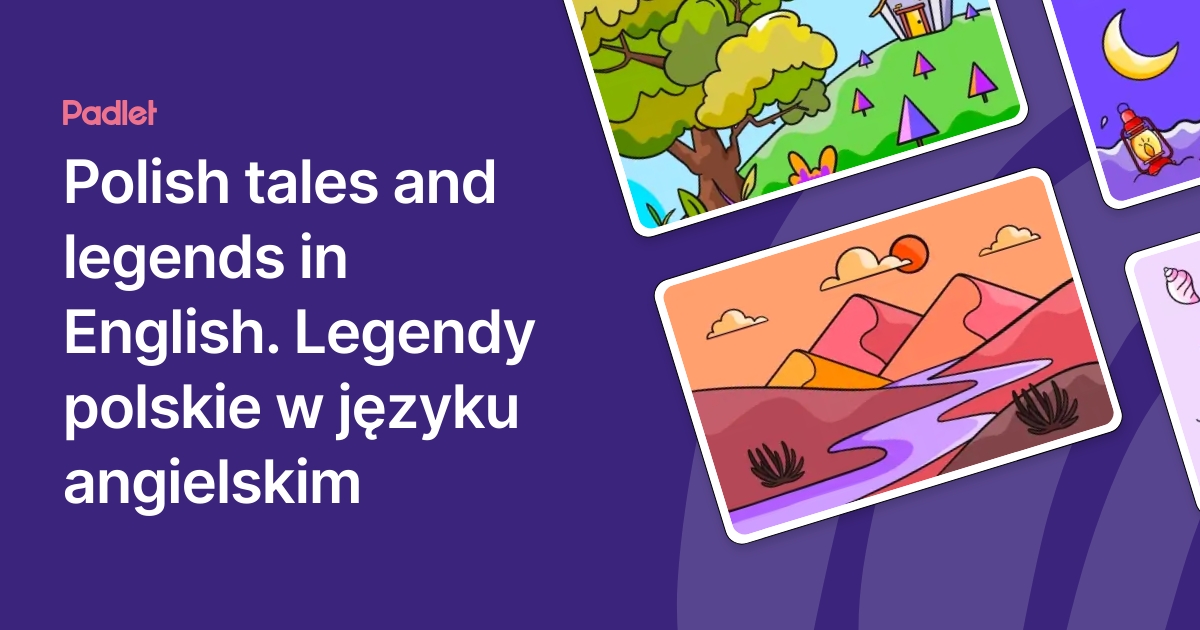 Polish tales and legends in English. Legendy polskie w języku angielskim