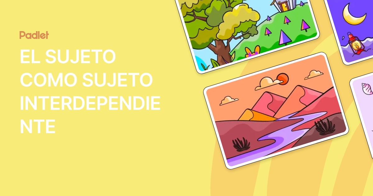 EL SUJETO COMO SUJETO INTERDEPENDIENTE