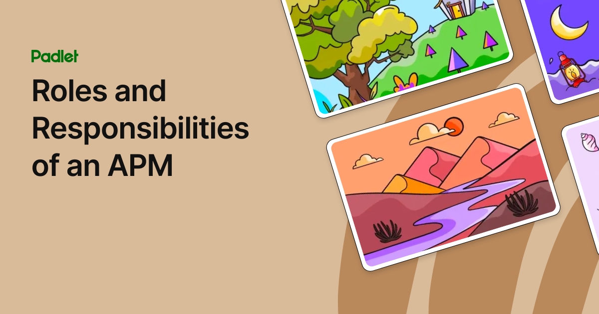 Roles and Responsibilities of an APM