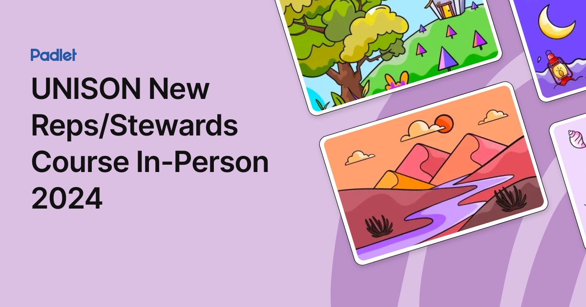 UNISON New Reps/Stewards Course In-Person 2024