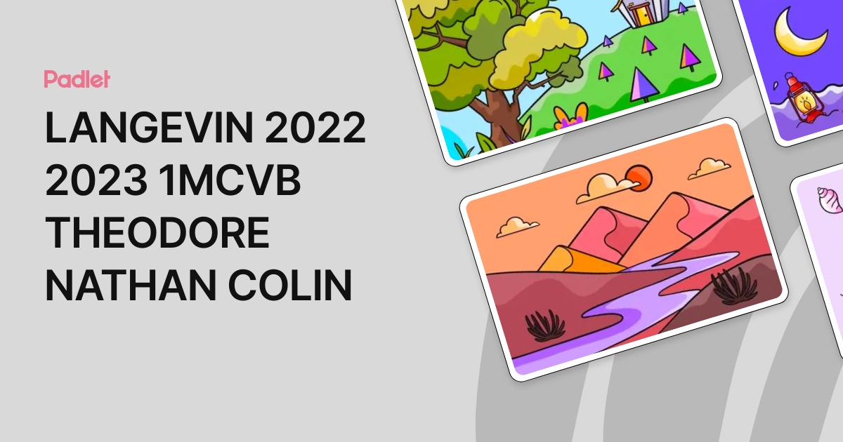 LANGEVIN 2022 2023 1MCVB THEODORE NATHAN COLIN