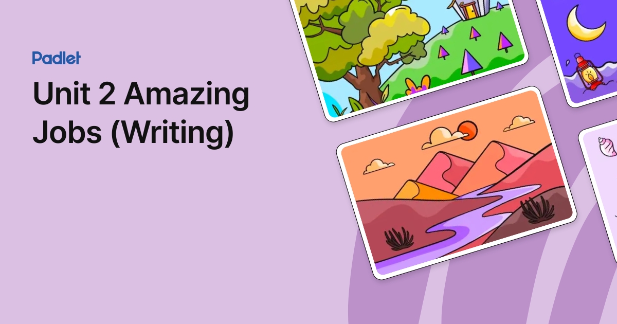 Unit 2 Amazing Jobs (Writing)