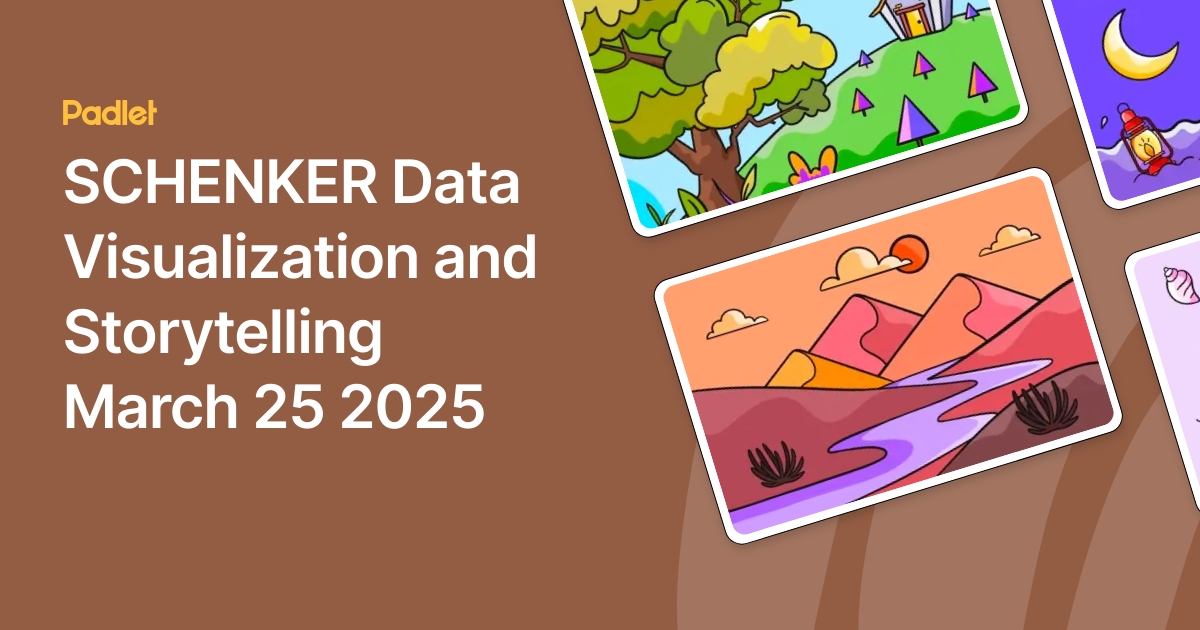 SCHENKER Data Visualization and Storytelling March 25 2025