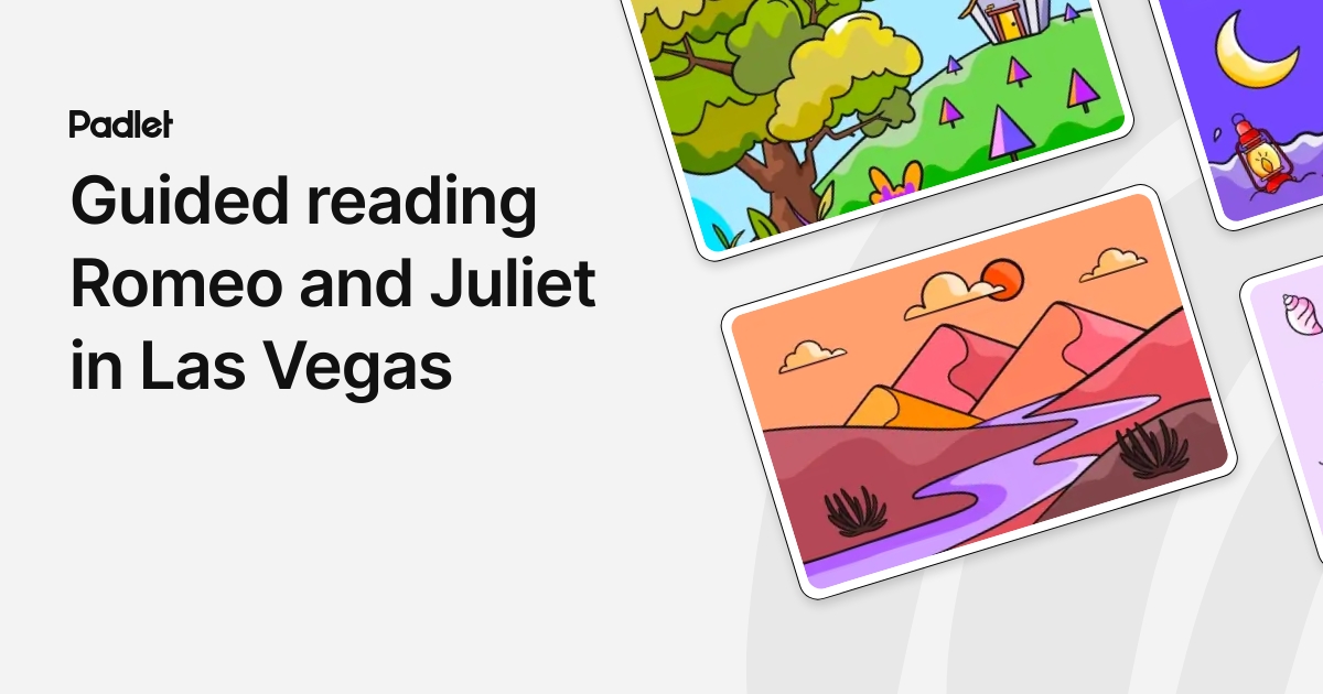 Guided reading Romeo and Juliet in Las Vegas
