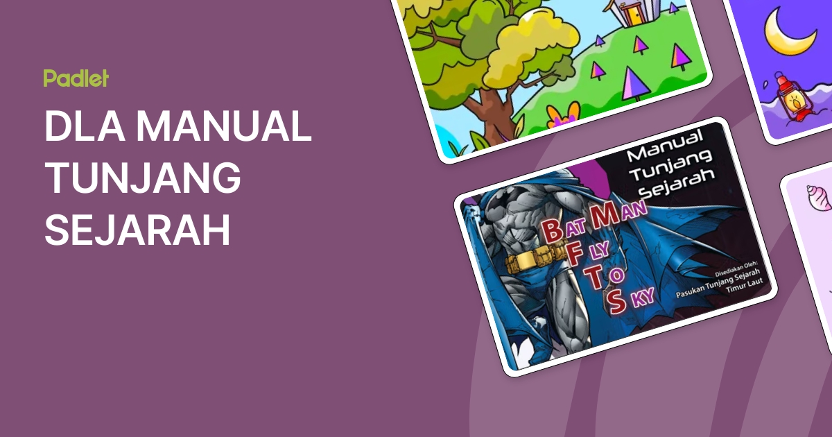 DLA MANUAL TUNJANG SEJARAH