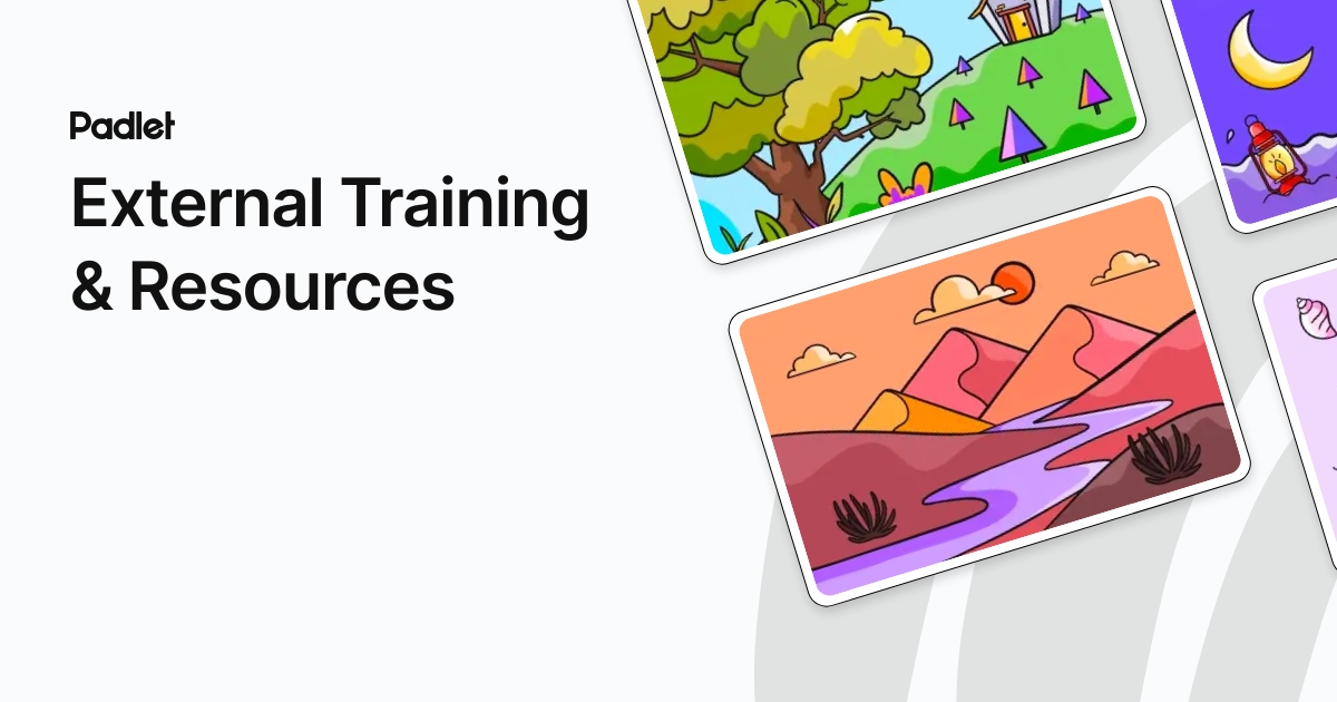 External Training & Resources