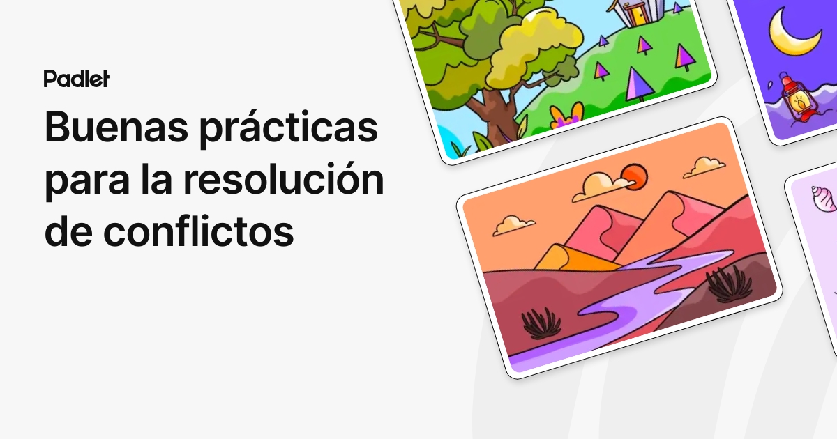 Buenas prácticas para la resolución de conflictos