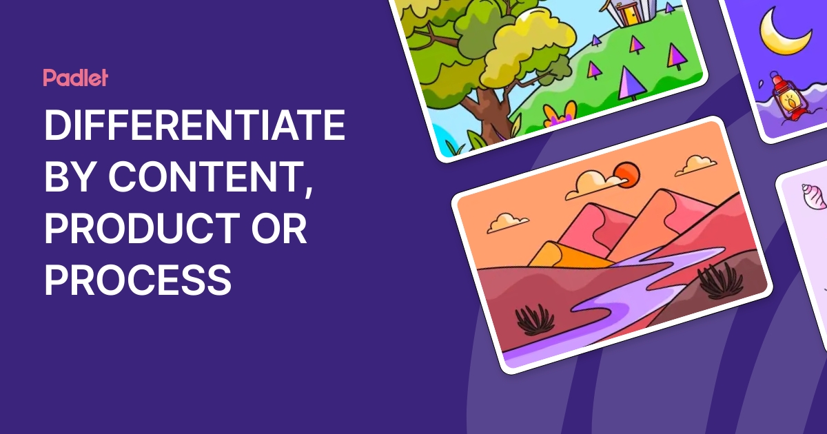 DIFFERENTIATE BY CONTENT, PRODUCT OR PROCESS