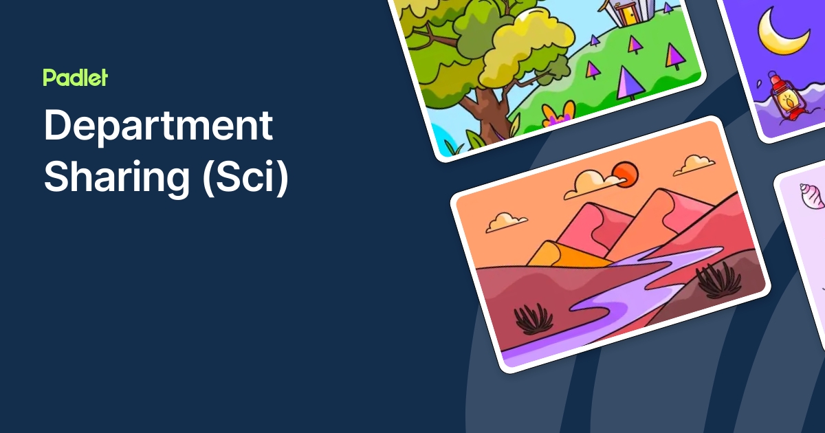 Department Sharing (Sci)