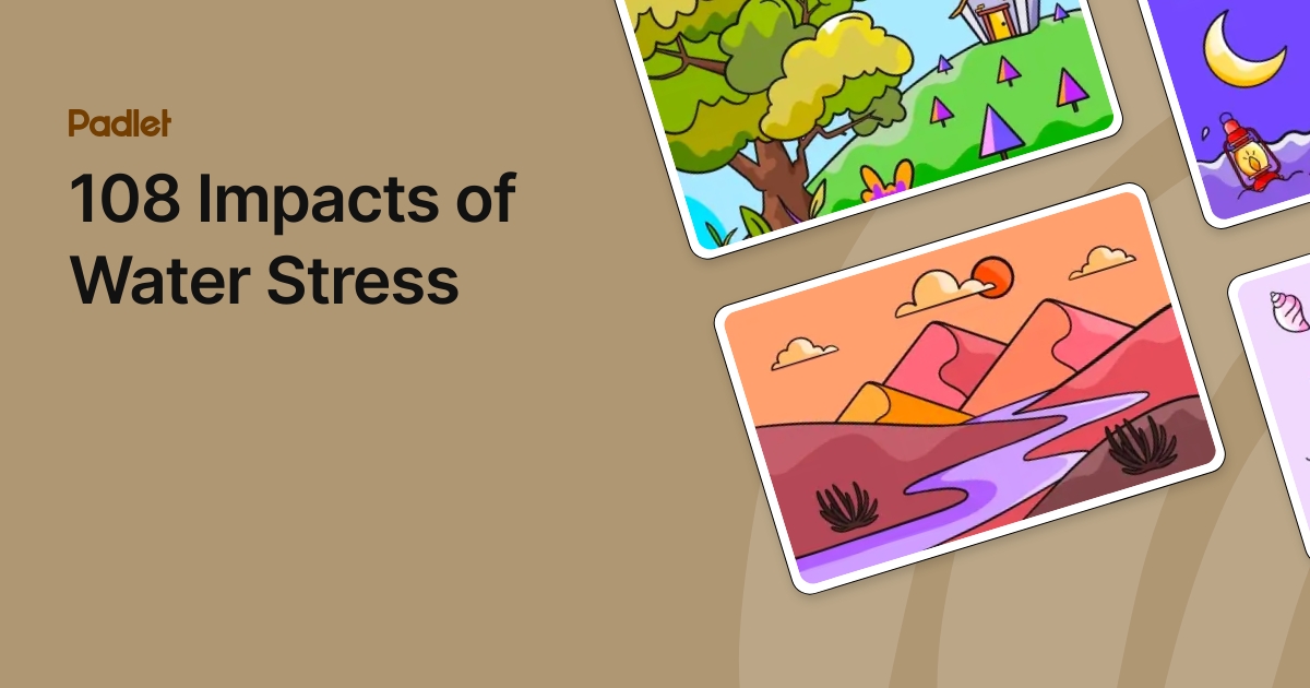 108 Impacts of Water Stress
