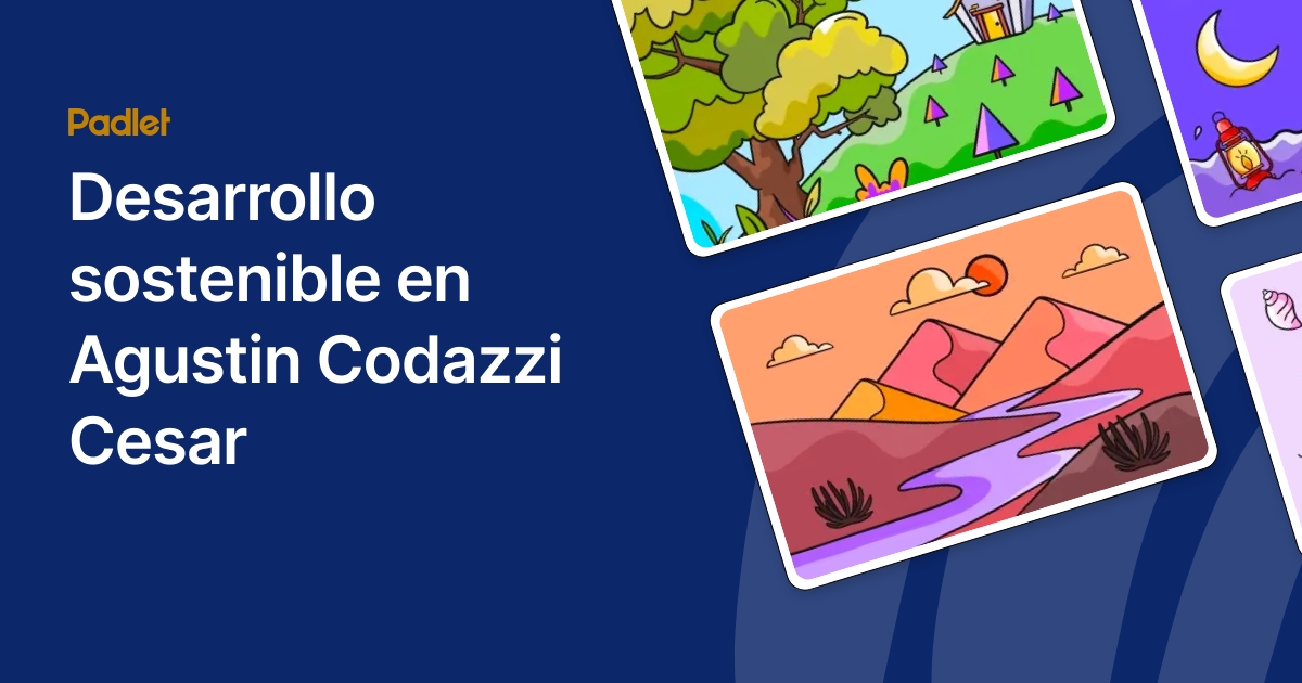 Desarrollo sostenible en Agustin Codazzi Cesar