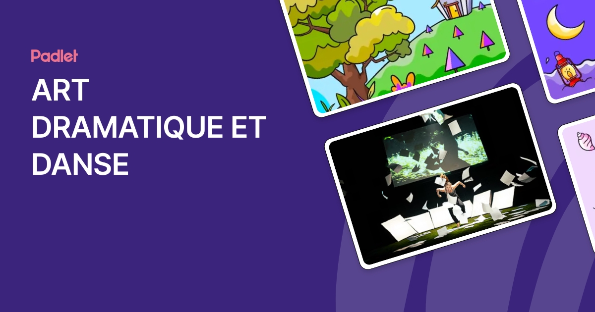 ART DRAMATIQUE ET DANSE