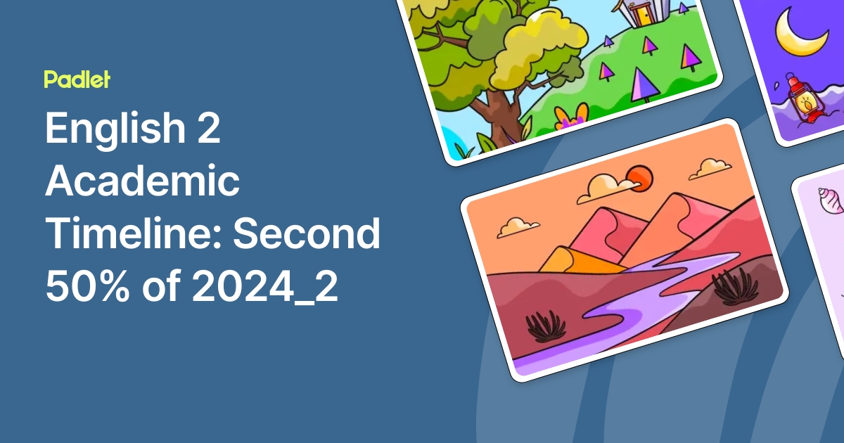 English 2 Academic Timeline: Second 50% of 2024_2