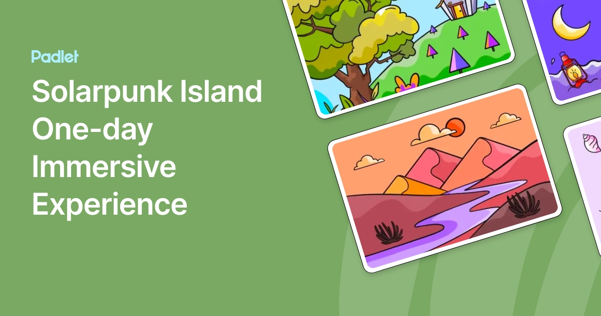 Solarpunk Island One-day Immersive Experience