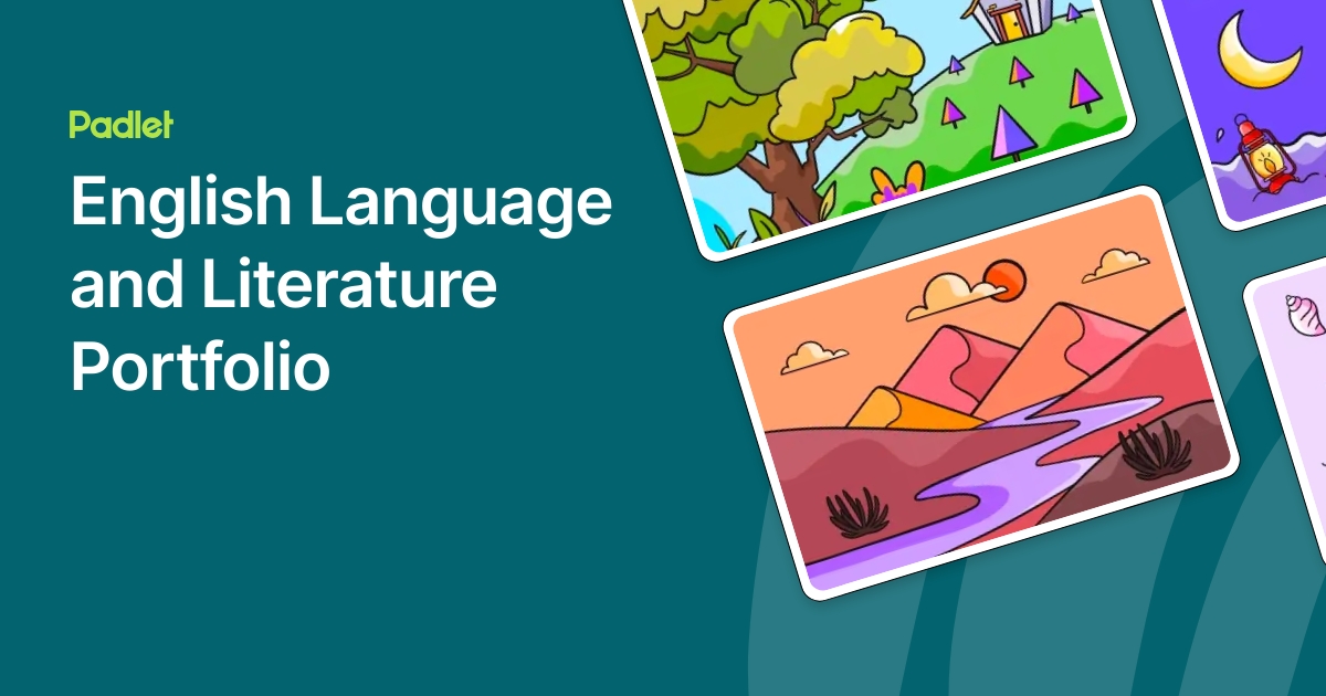 English Language and Literature Portfolio