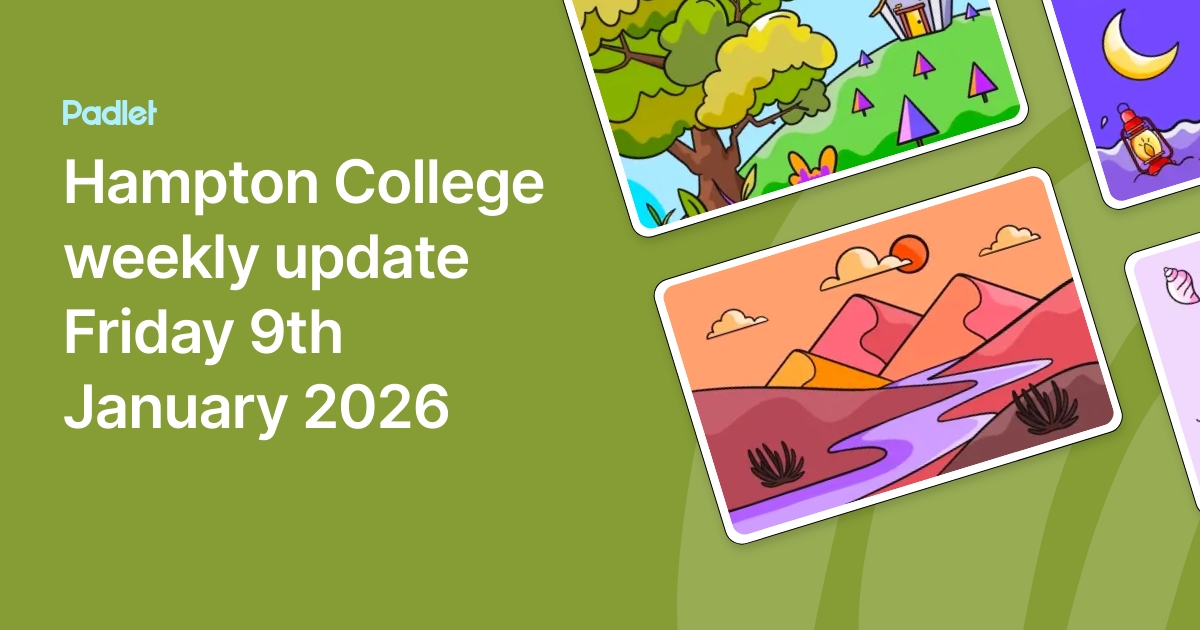 Hampton College weekly update 4th July 2025