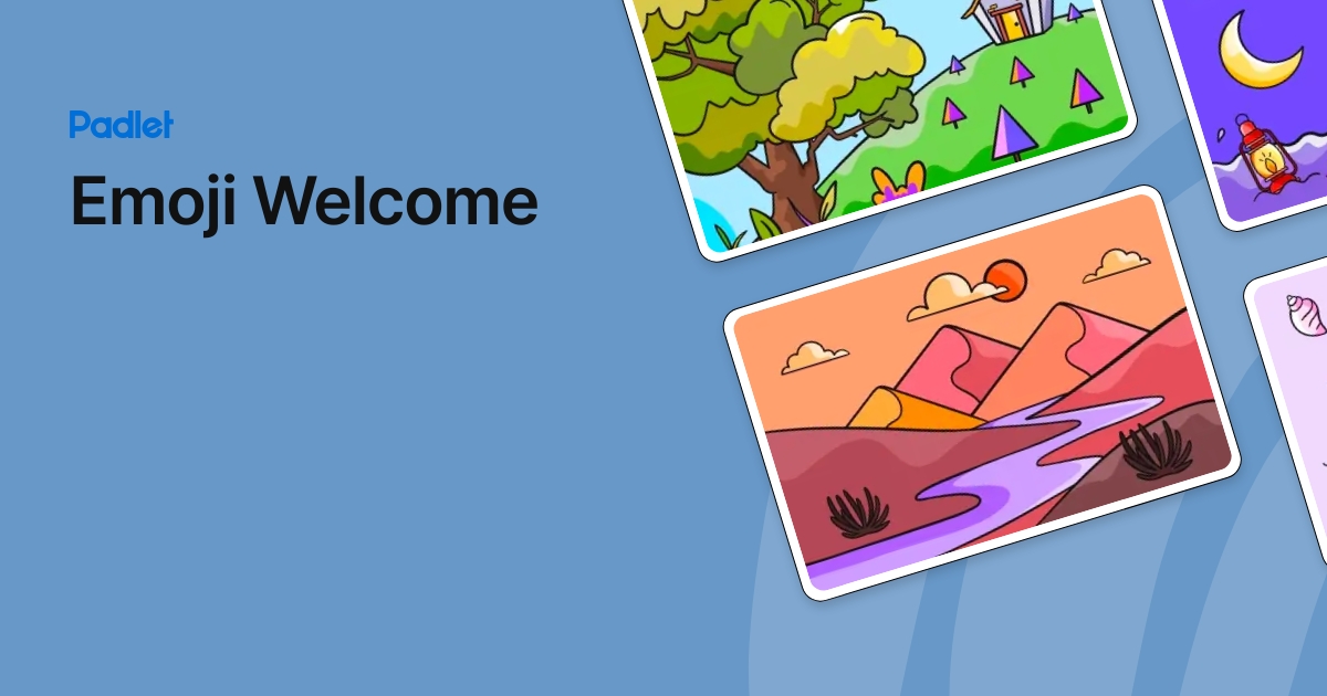 Emoji Welcome