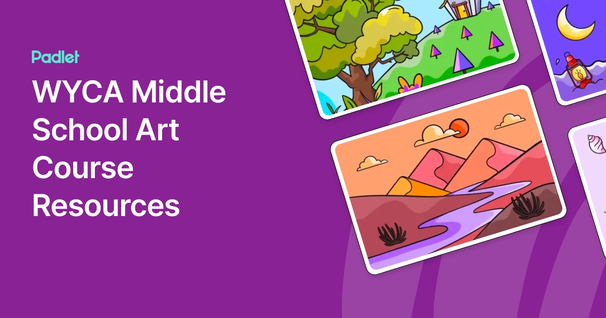 Mrs. Bacon's Middle School Art Course Resources