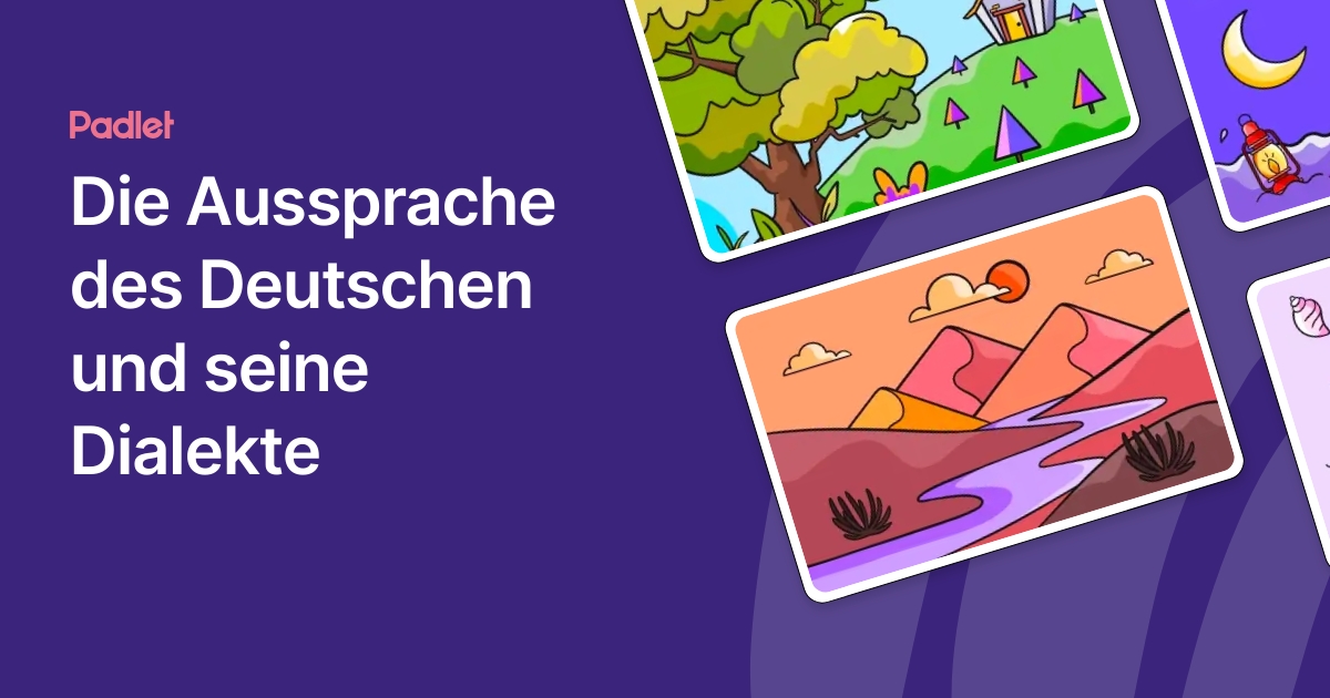 Die Aussprache des Deutschen und seine Dialekte