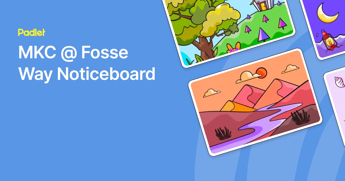 MKC @ Fosse Way Noticeboard