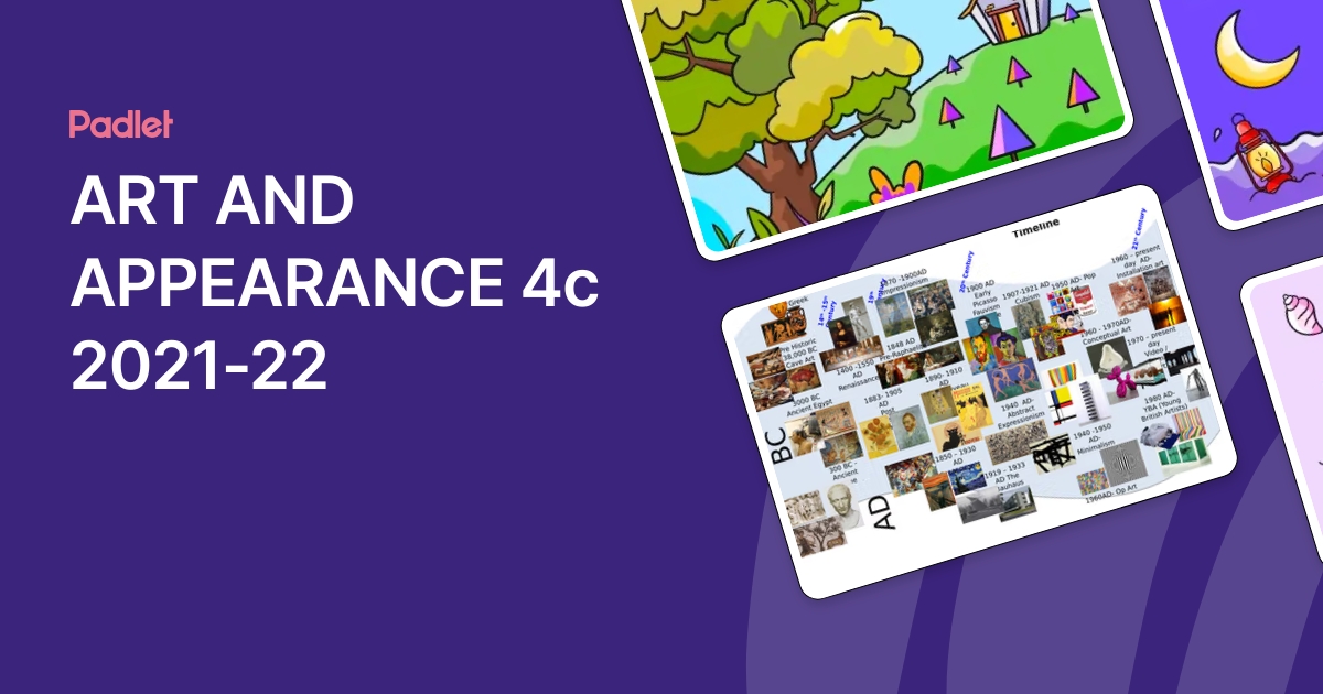 ART AND APPEARANCE 4c 2021-22