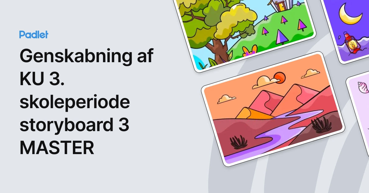 Genskabning af KU 3. skoleperiode storyboard 3 MASTER