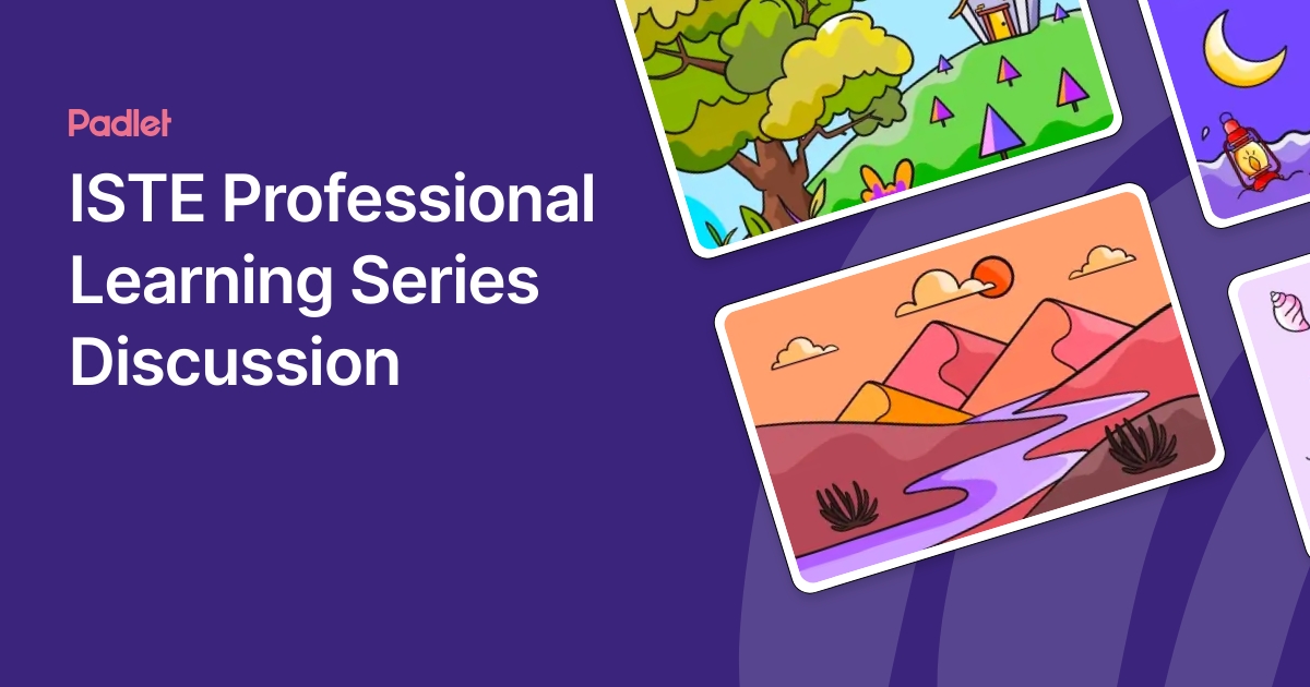 ISTE Professional Learning Series Discussion