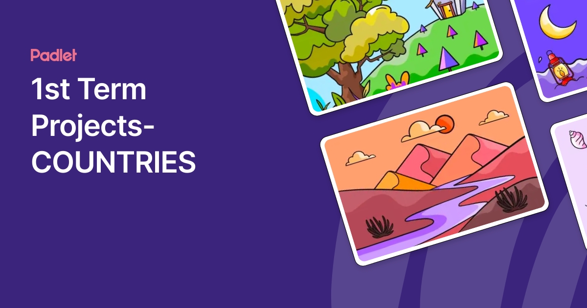 1st Term Projects- COUNTRIES