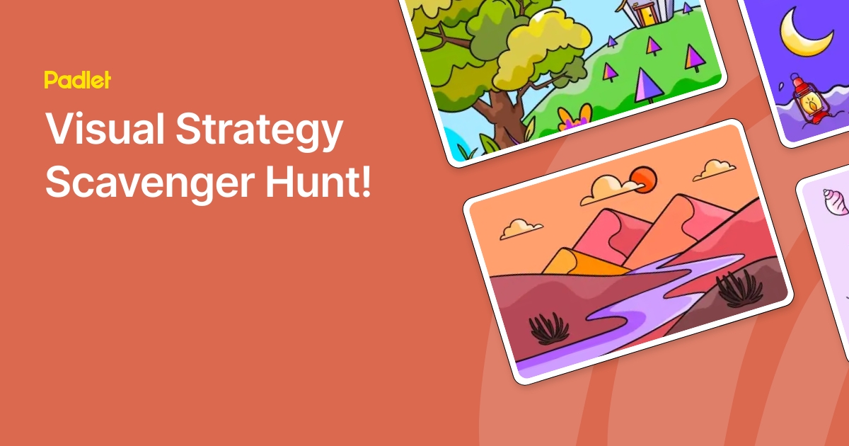 Visual Strategy Scavenger Hunt!