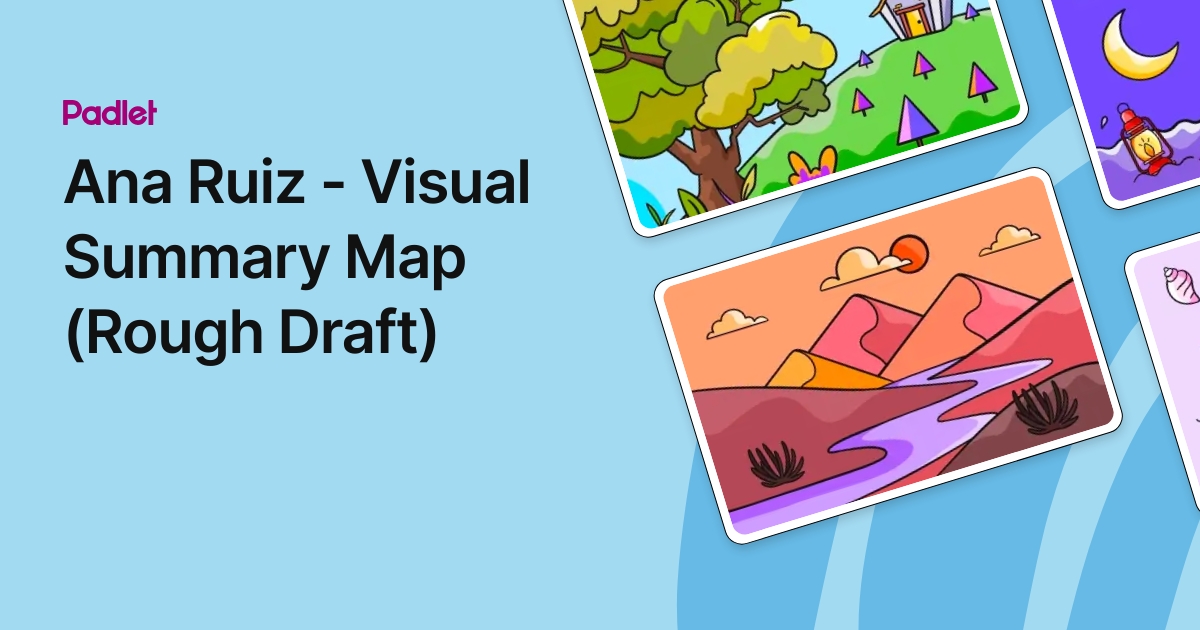 Ana Ruiz - Visual Summary Map (Rough Draft)