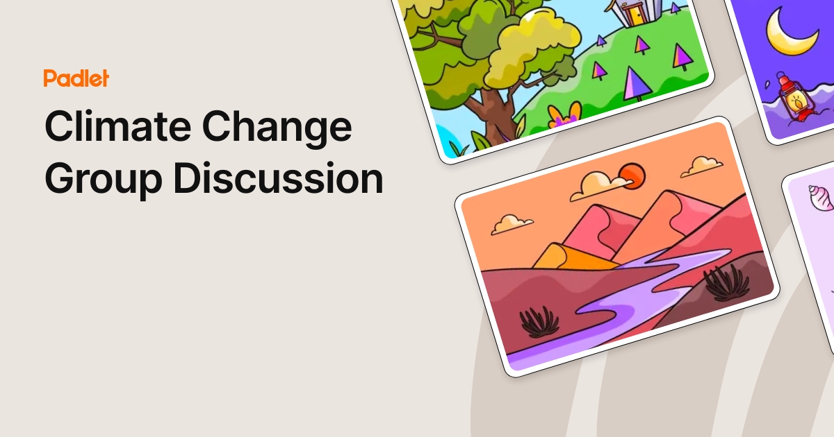 Climate Change Group Discussion