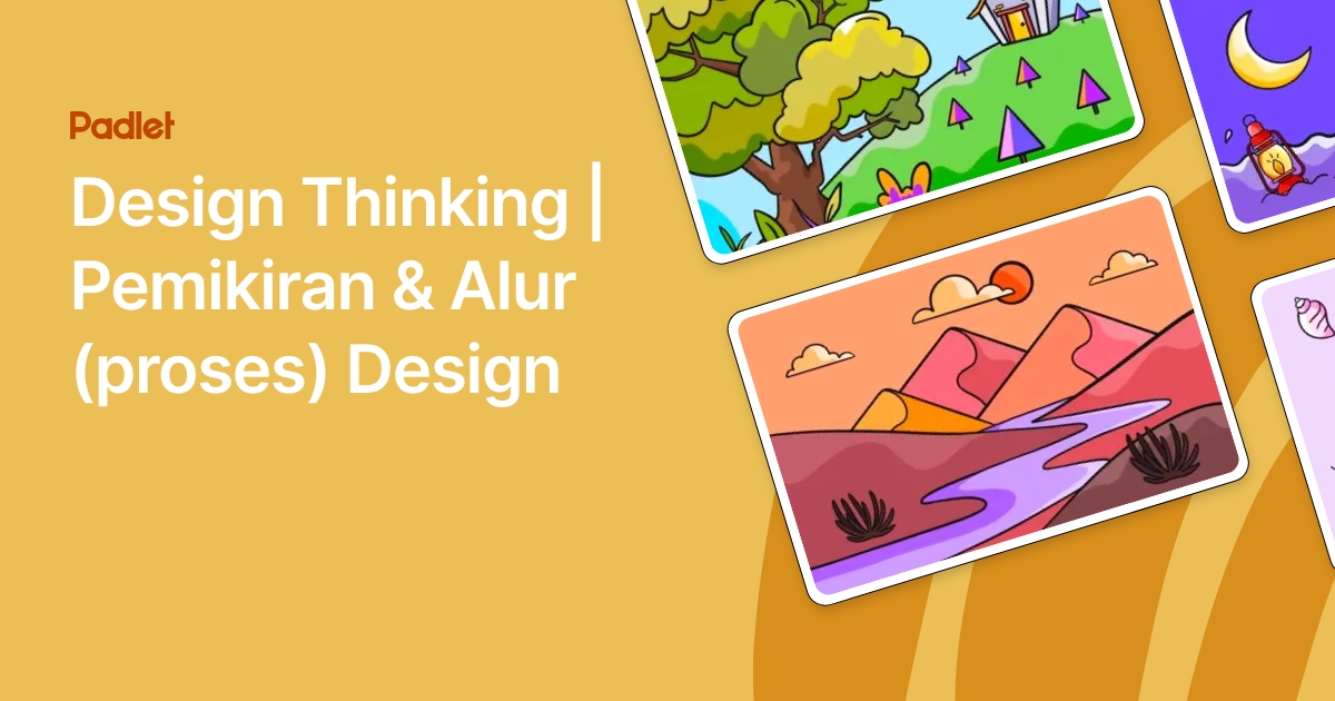 Design Thinking | Pemikiran & Alur (proses) Design
