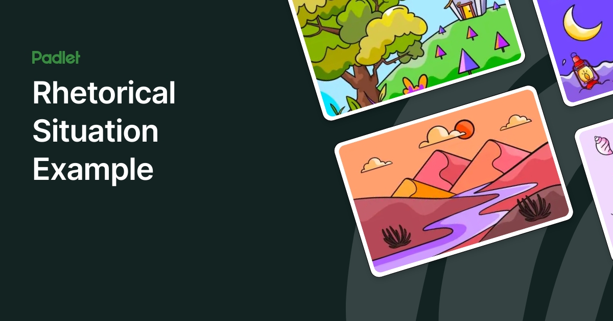 Rhetorical Situation Example