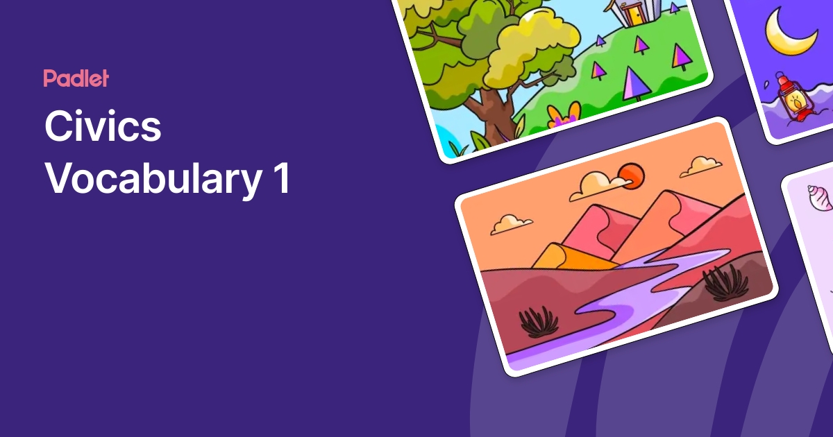 Civics Vocabulary 1