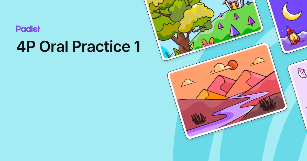 4P Oral Practice 1