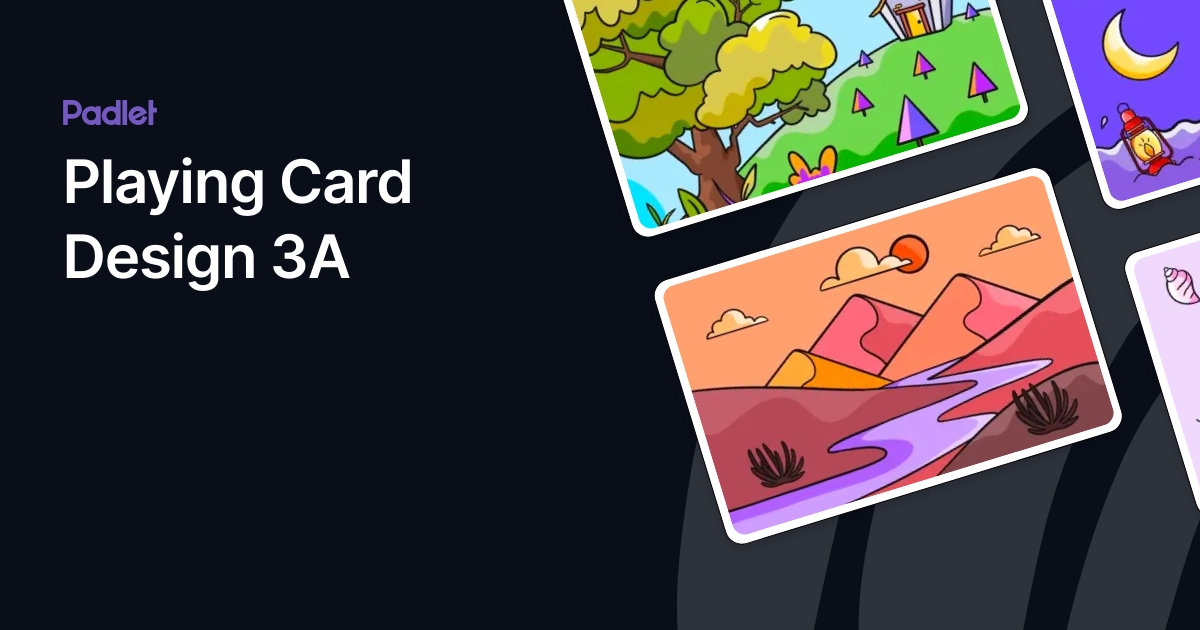 Playing Card Design 3A