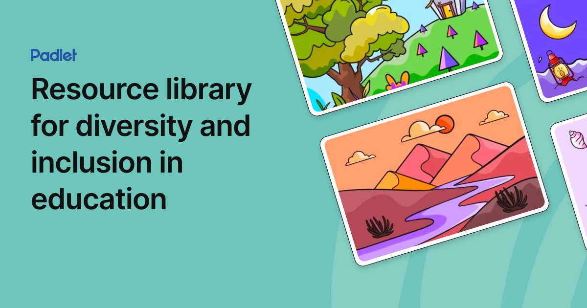 Resource library for diversity and inclusion in education