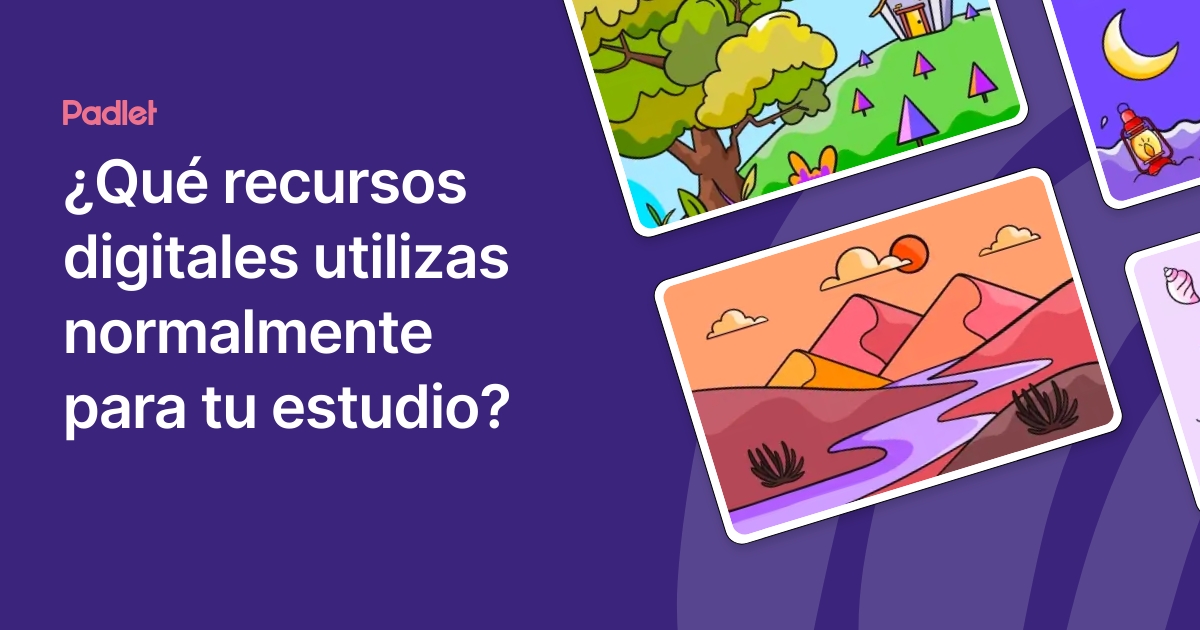 ¿Qué recursos digitales utilizas normalmente para tu estudio?