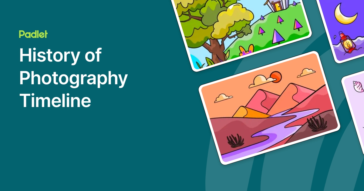 History of Photography Timeline
