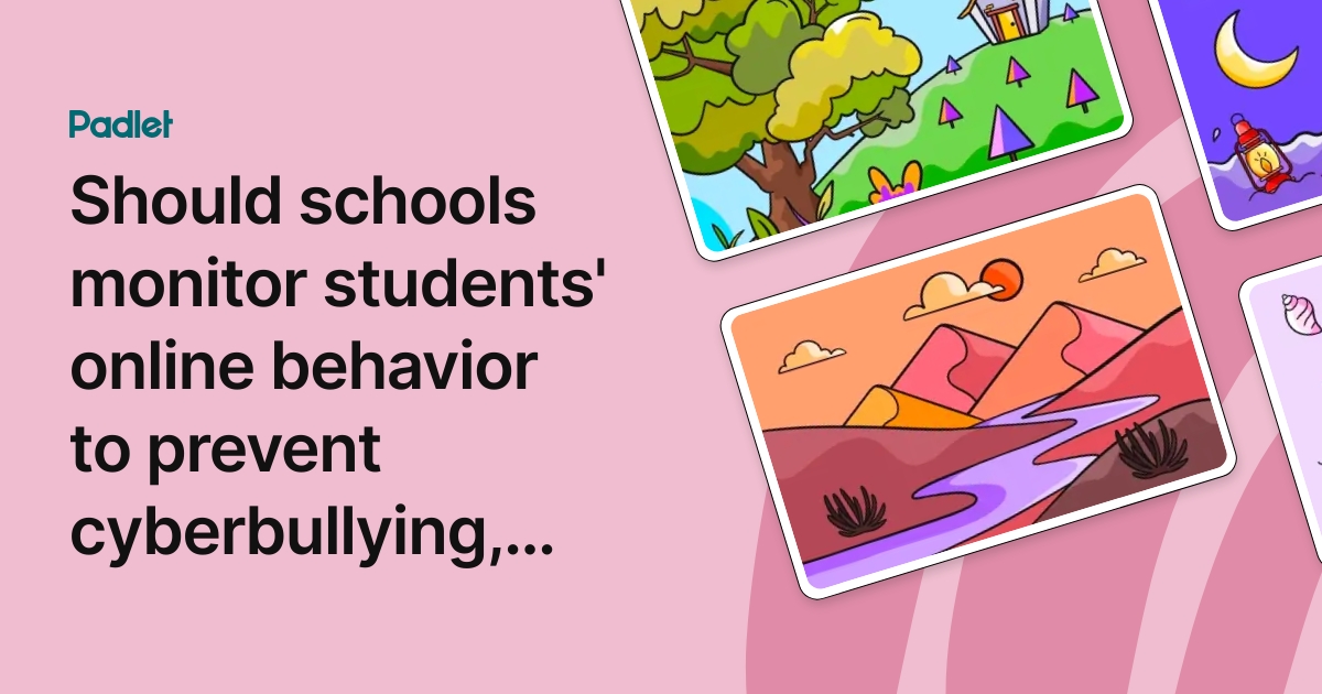 Should schools monitor students' online behavior to prevent ...