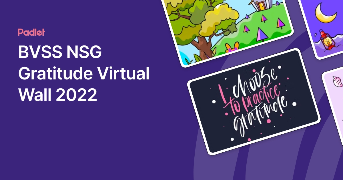 BVSS NSG Gratitude Virtual Wall 2022